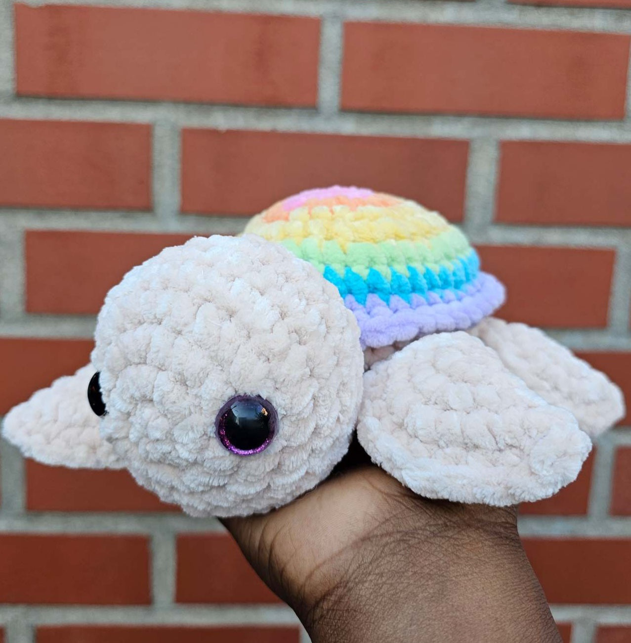 Rainbow Turtle – Jenks Crochet LLC